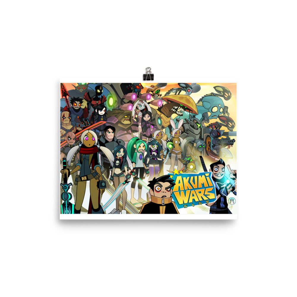 Akumi Wars Poster #001 – Akumi Store